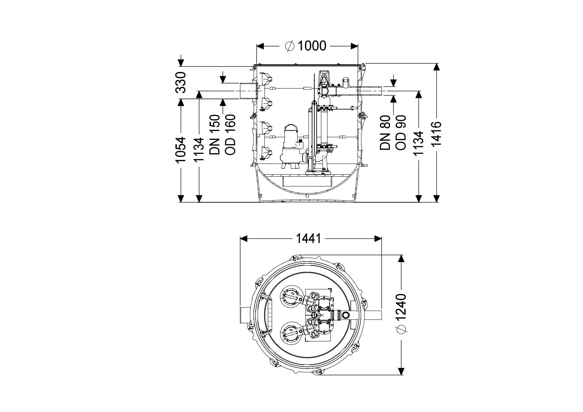KESSEL SE + Co. KG | Pumpstation Aquapump XL Duo, GTK 1300-S1 | CHECKOUT